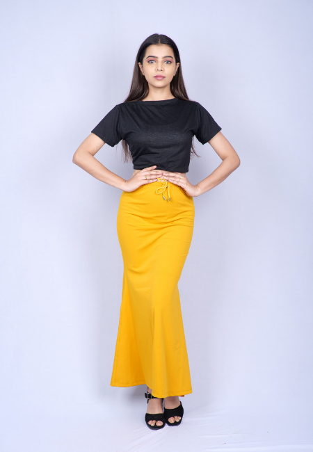 Mustard Saree Shapewear – Preethi Shapewear